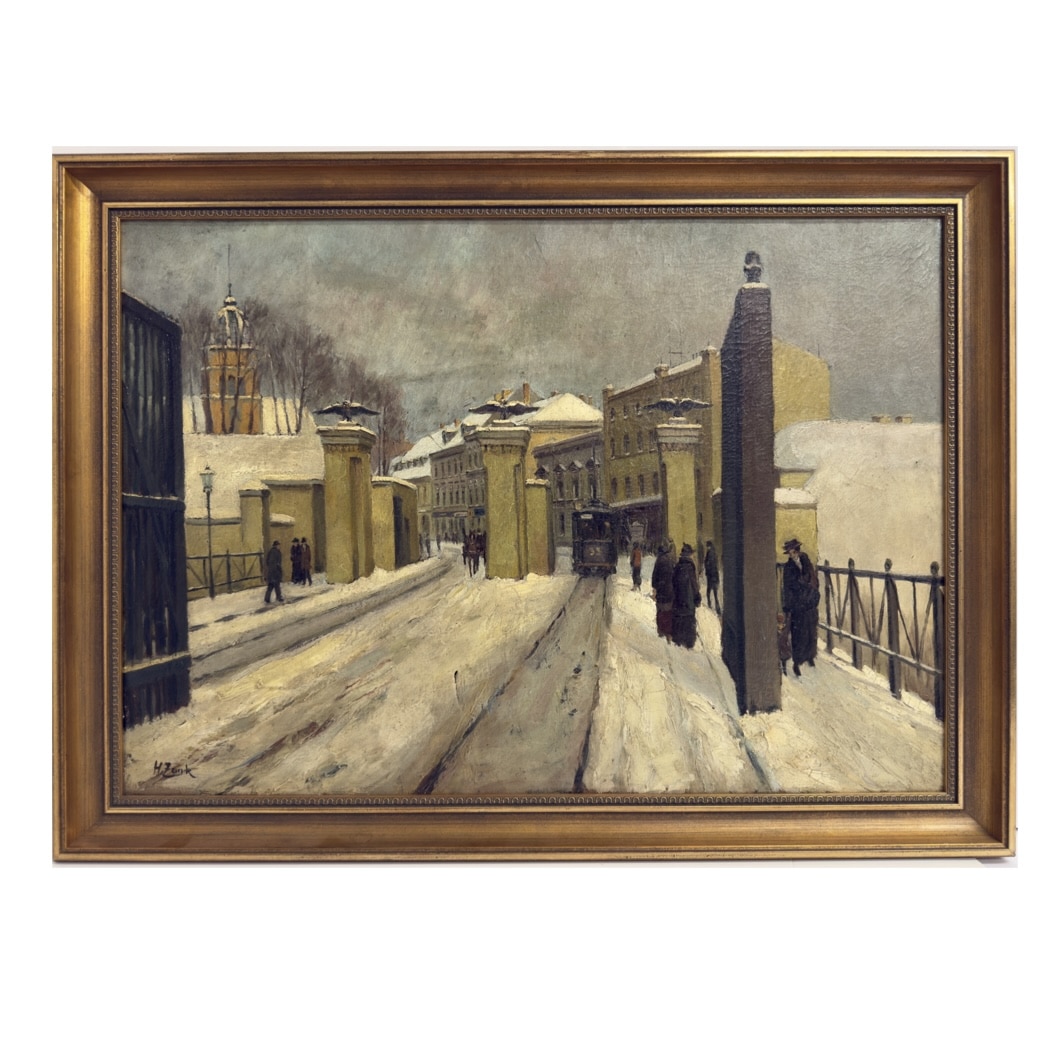 Hans Zank - Ölgemälde • Antik Center Berlin